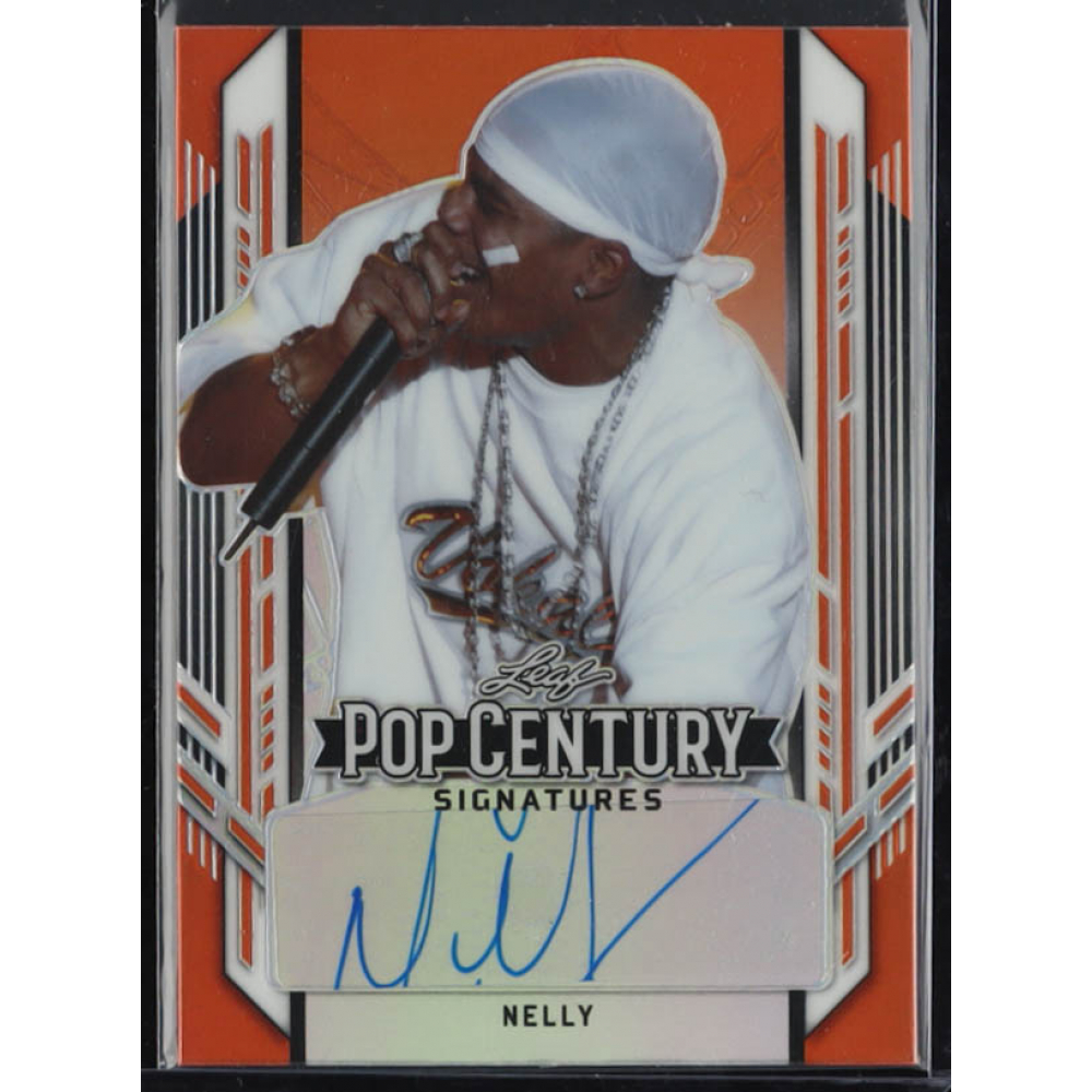 Nelly 2021 Leaf Pop Century Signatures #BAN1 #4/5 | Pristine Auction