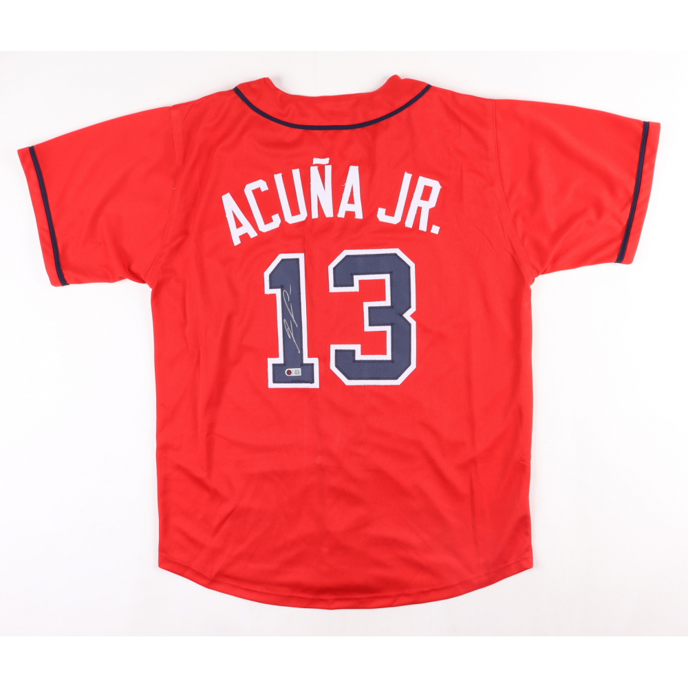 Ronald Acuna Jr. Signed Jersey (Acuna Jr.) | Pristine Auction
