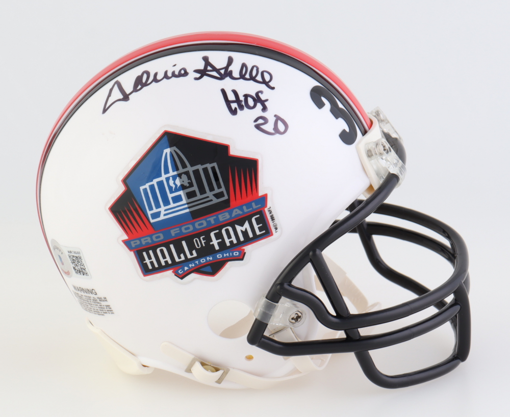 Donnie Shell Signed Hall of Fame Logo Mini Helmet Inscribed "HOF 20 ...