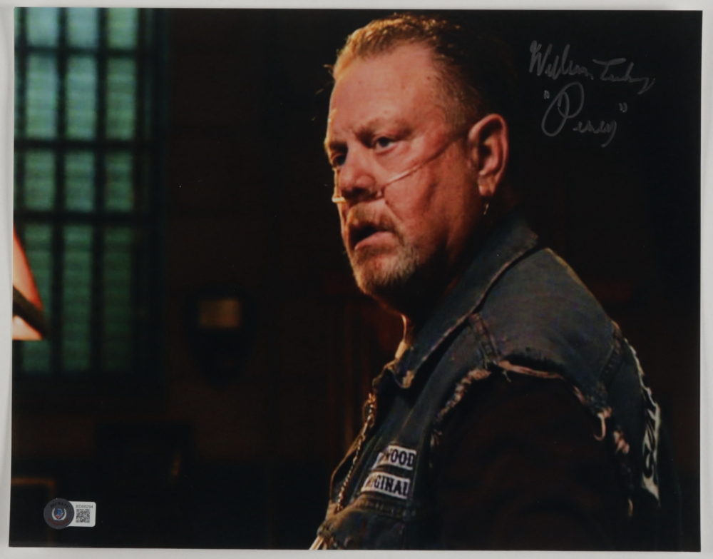 William Lucking Signed "Sons of Anarchy" 11x14 Photo Inscribed "'Piney ...
