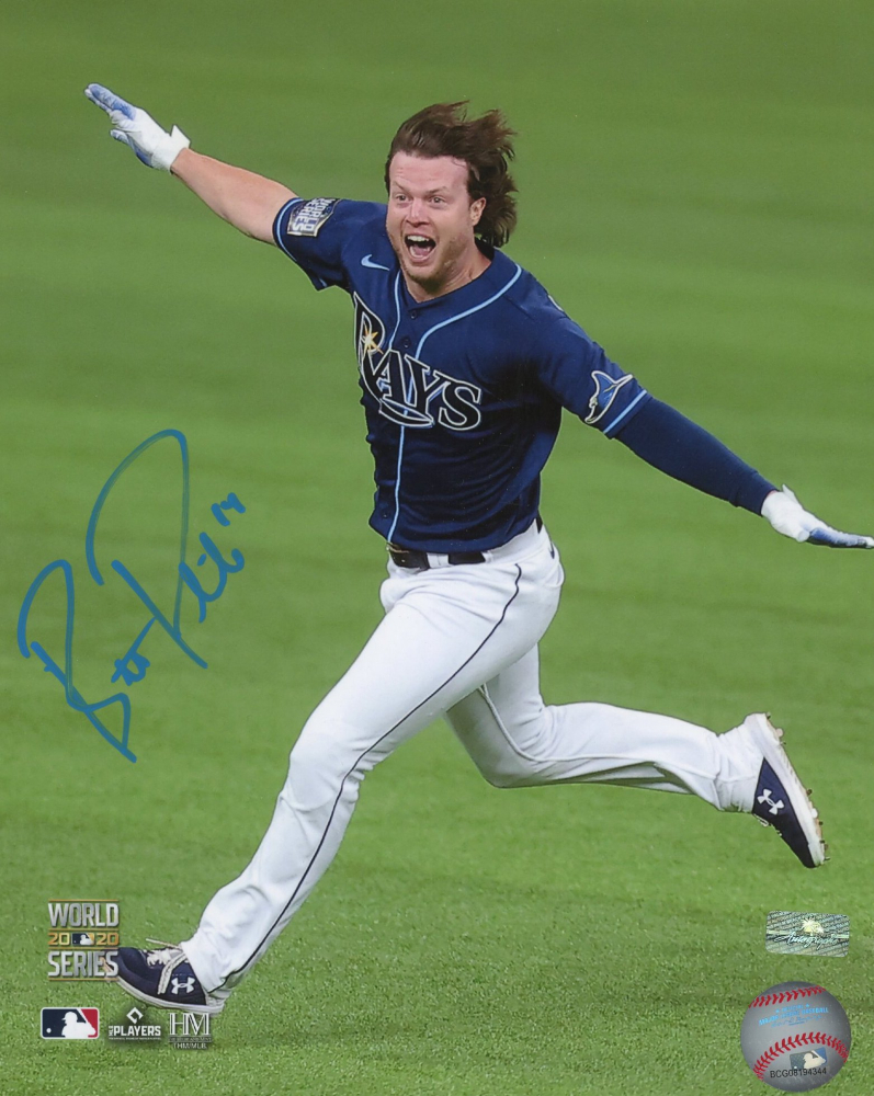 Brett Phillips Signed Rays 8x10 Photo (Palm Beach) | Pristine Auction