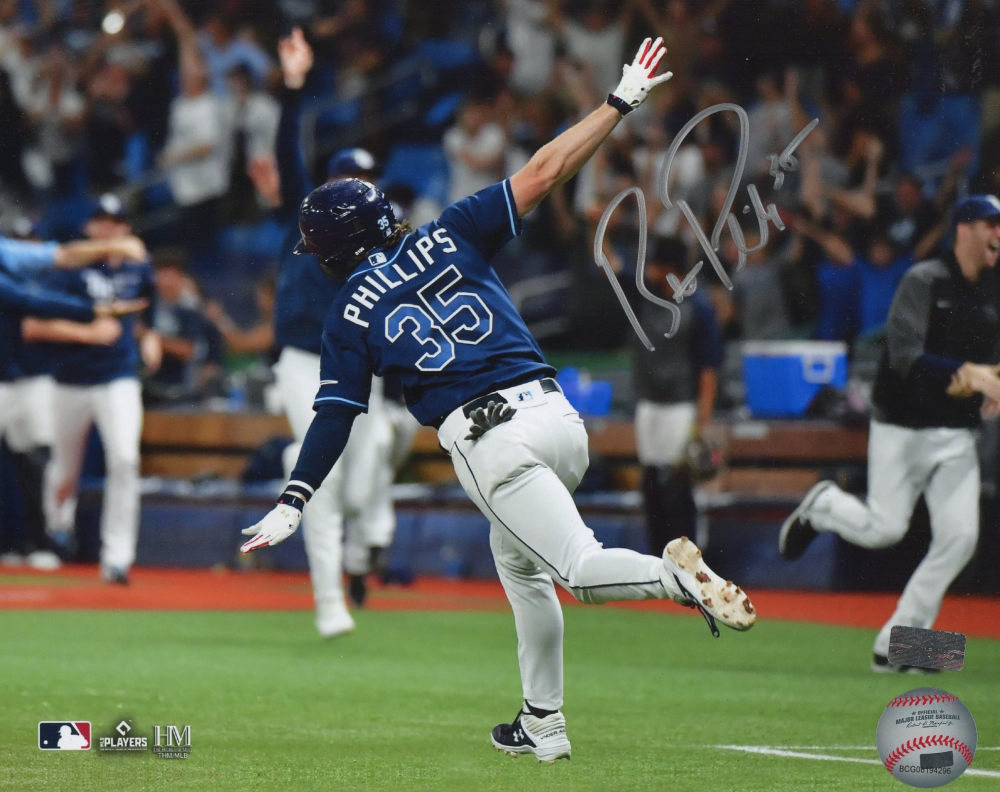 Brett Phillips Signed Rays 8x10 Photo (Palm Beach) | Pristine Auction