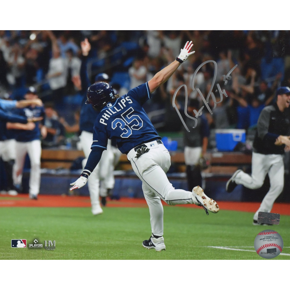 Brett Phillips Signed Rays 8x10 Photo (Palm Beach) | Pristine Auction
