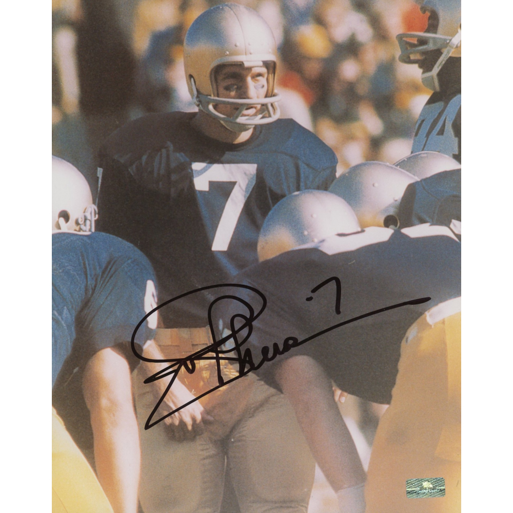 Joe Theismann Signed Notre Dame Fighting Irish 8x10 Photo (Palm Beach ...