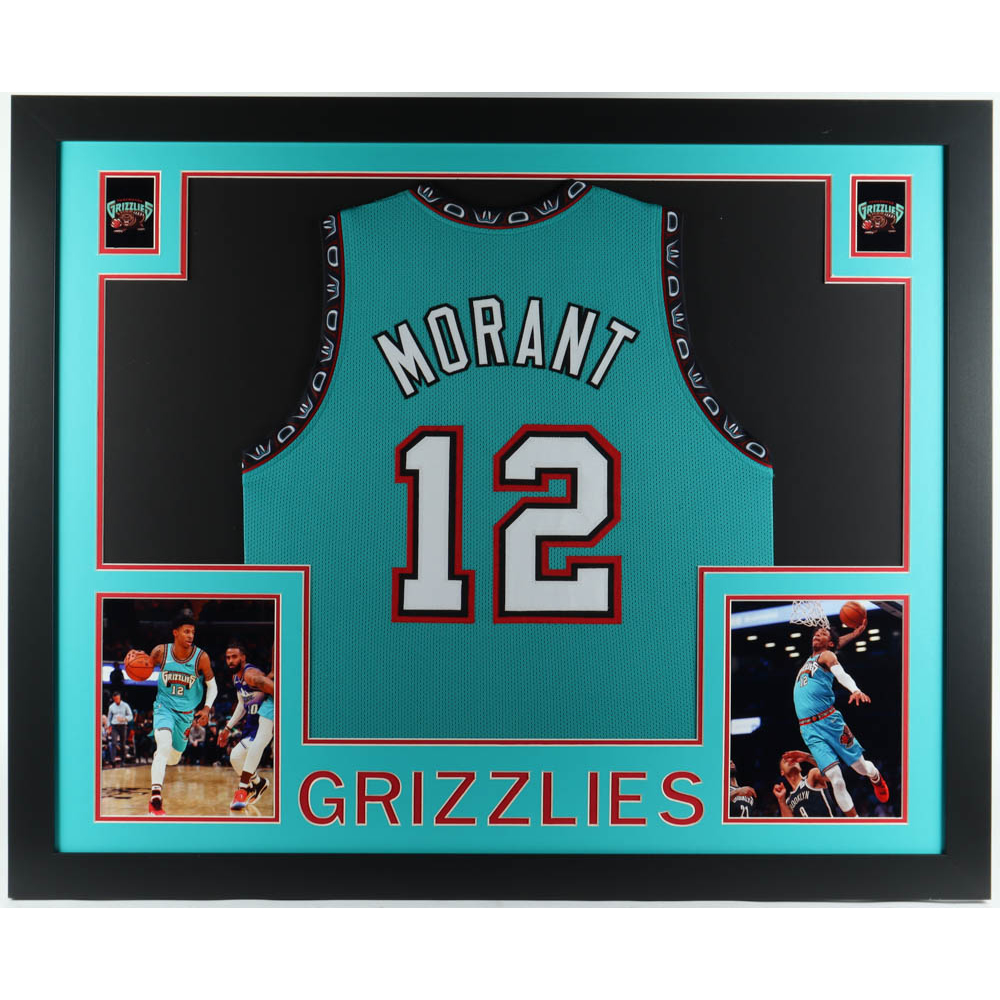 Ja Morant 35x43 Custom Framed Jersey Display | Pristine Auction