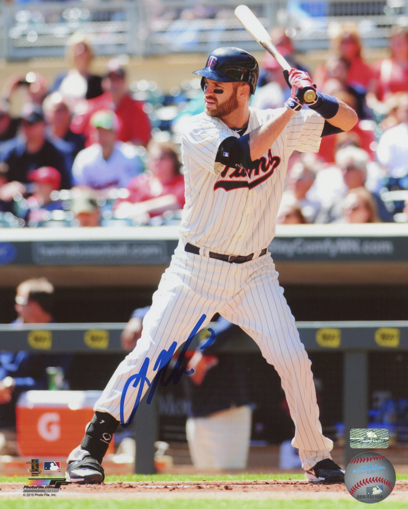 Joe Mauer Signed Twins 8x10 Photo (Palm Beach) | Pristine Auction