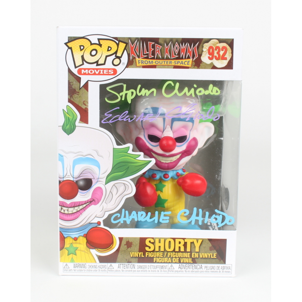 Stephen Chiodo, Charlie Chiodo & Edward Chiodo Signed "Killer Klowns ...