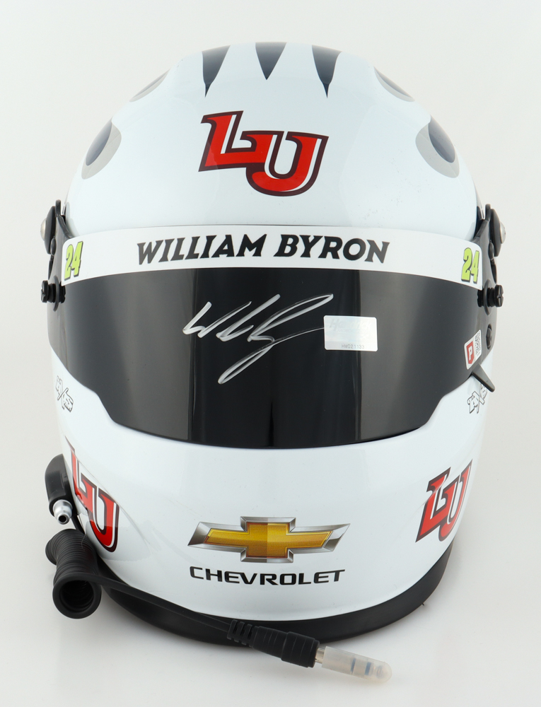 William Byron Signed NASCAR #24 Liberty University Full-Size Helmet ...