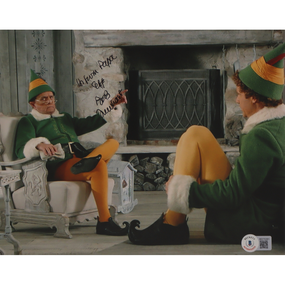 Bob Newhart Signed "Elf" 8x10 Photo Inscribed "Hi From Papa Elf ...
