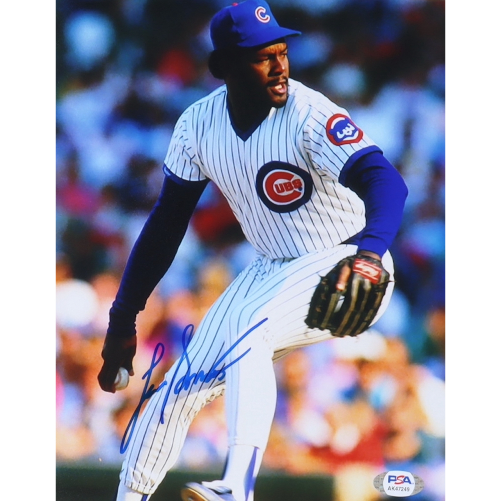 Lee Smith Signed Cubs 8x10 Photo (PSA) | Pristine Auction