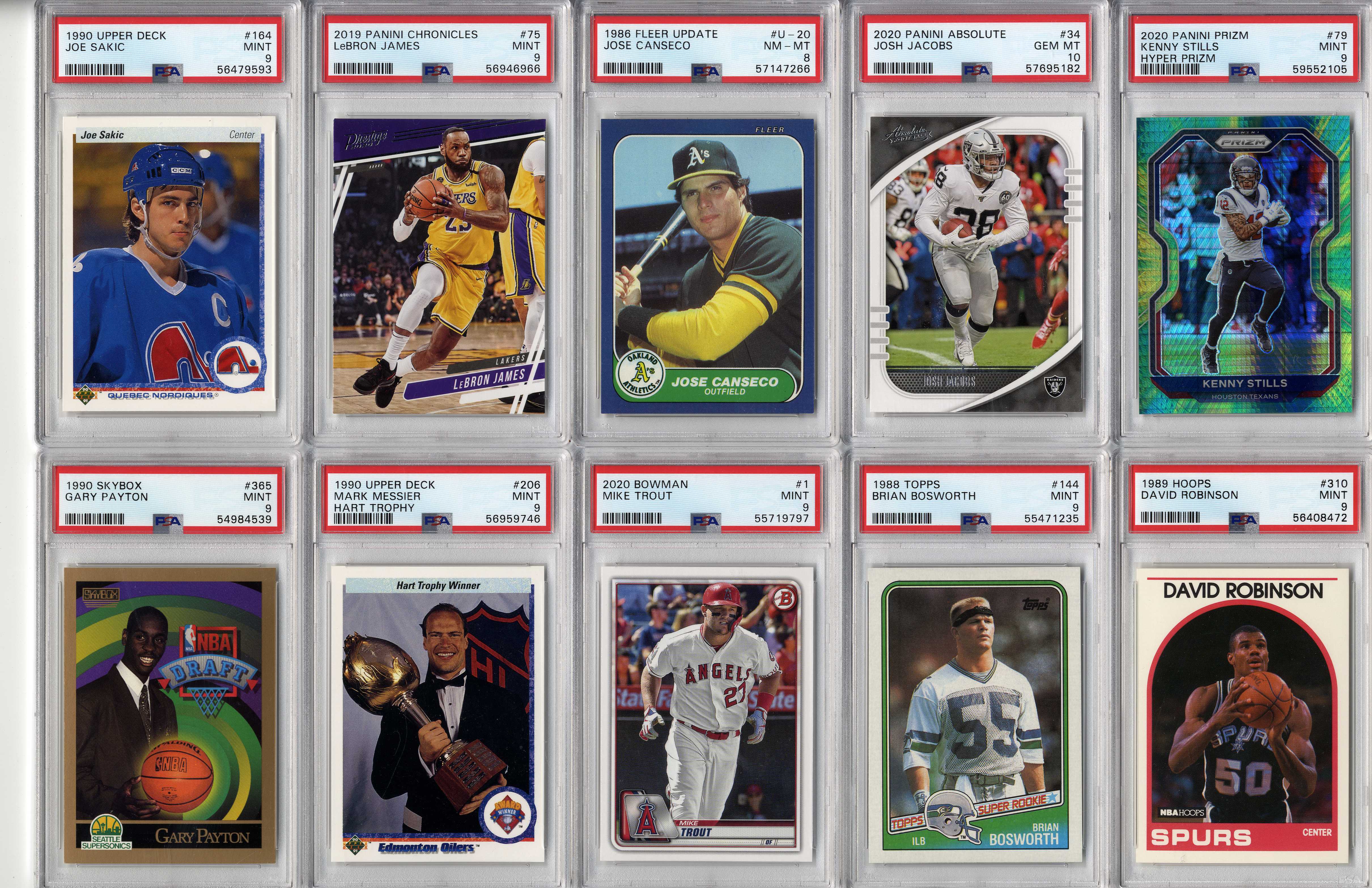 Icon Authentic SPX Series 203 Mystery Box 50+ Cards Per Box | Pristine ...