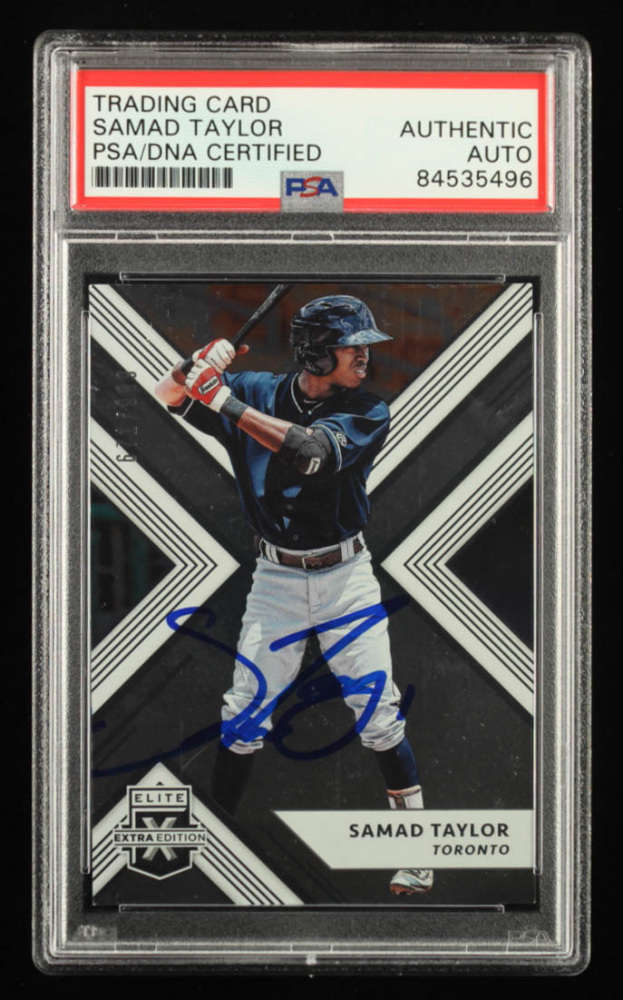 Samad Taylor Signed 2018 Elite Extra Edition #100 #617/999 RC (PSA ...