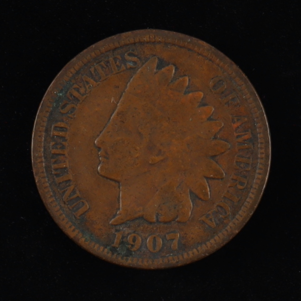 1907 Indian Head One Cent | Pristine Auction