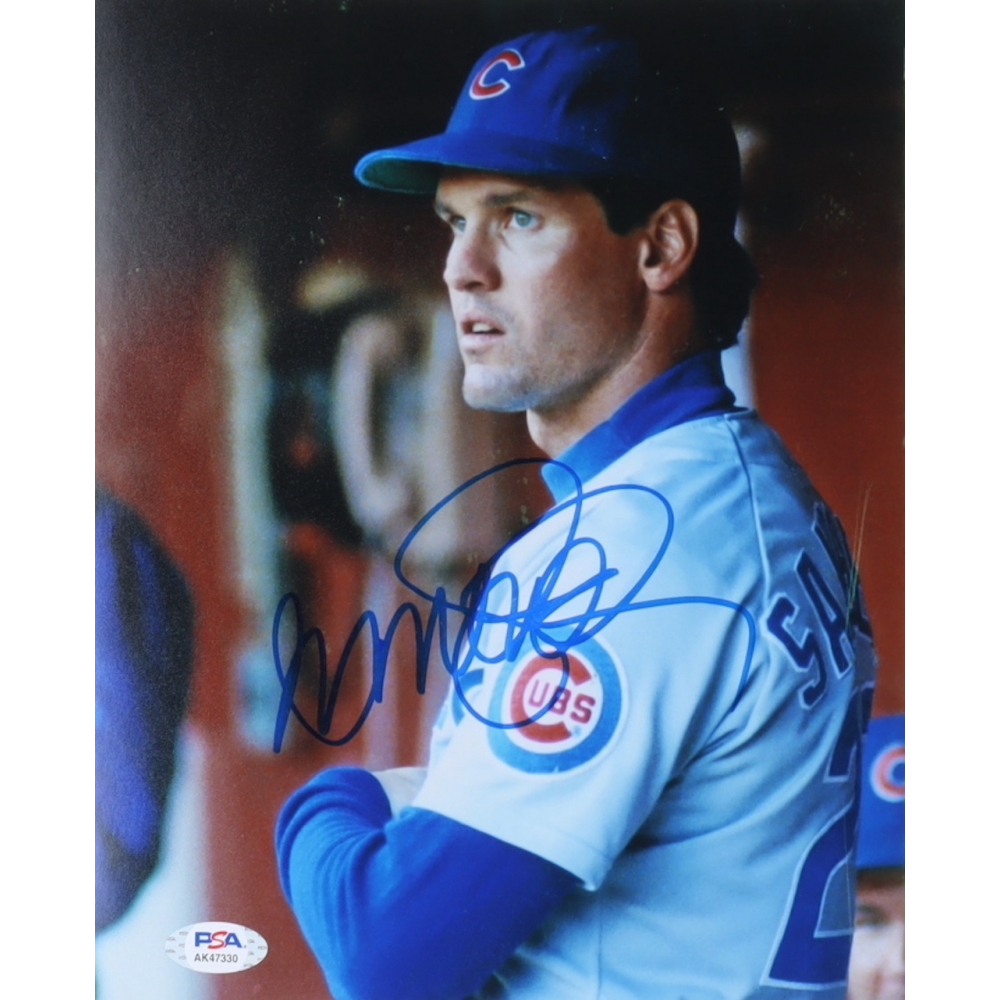 Ryne Sandberg Signed Cubs 8x10 Photo (PSA) | Pristine Auction