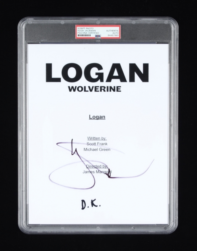 Hugh Jackman & Dafne Keen Signed "Logan" Movie Script 11x14 Photo (PSA ...