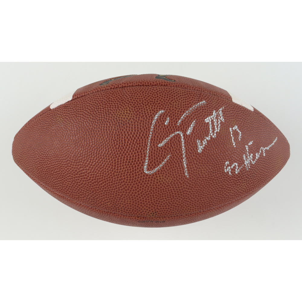 Gino Torretta Signed Heisman Logo Football Inscribed "92 Heisman" (JSA ...
