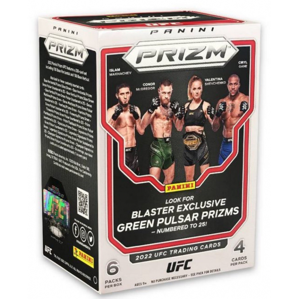 2022 Panini Prizm UFC Blaster Box with (6) Packs | Pristine Auction