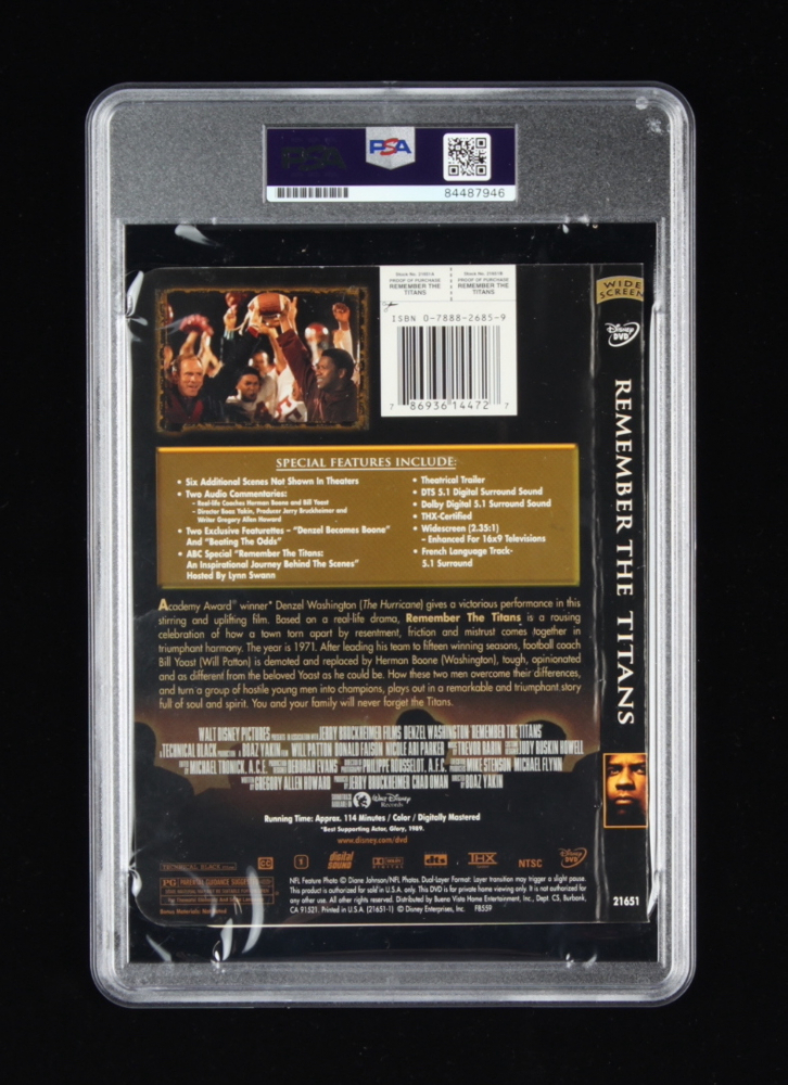 Ryan Hurst Signed "Remember the Titans" DVD Cover (PSA) | Pristine Auction