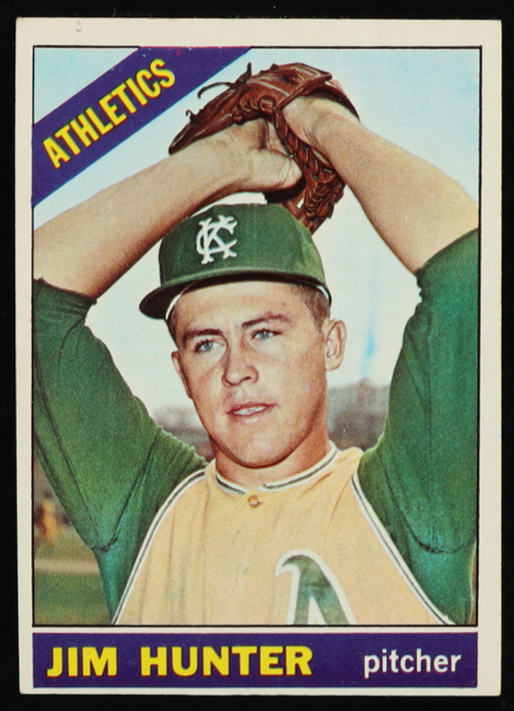Jim Hunter 1966 Topps #36 | Pristine Auction