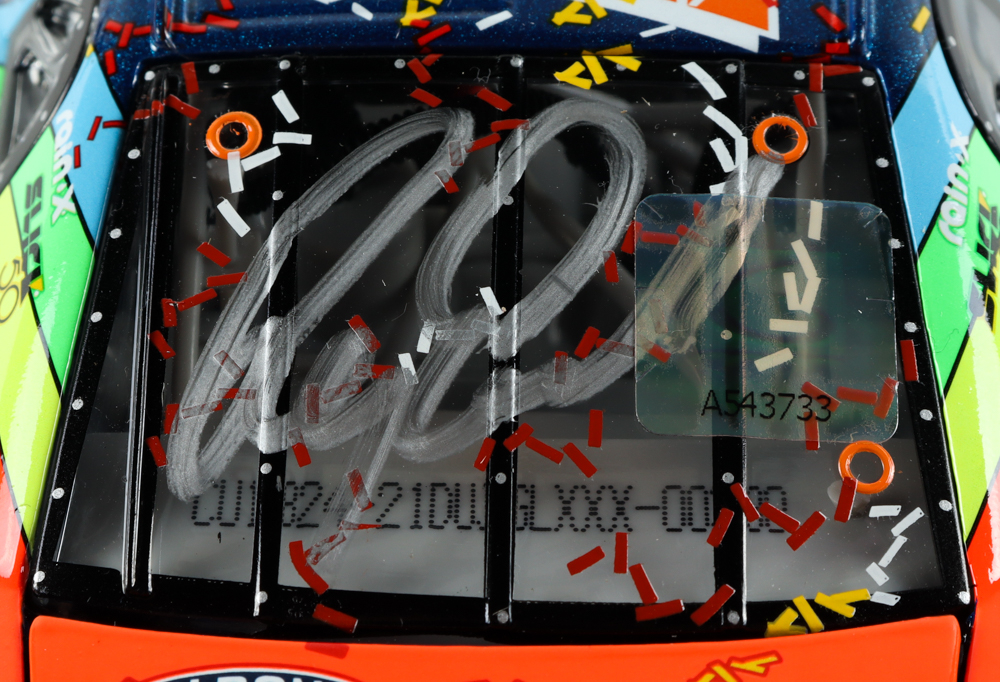Jeff Gordon & Ray Evernham Signed LE NASCAR #24 DuPont Darlington Win ...
