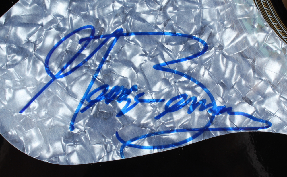 George Benson Signed 38" Acoustic Guitar (PSA) | Pristine Auction