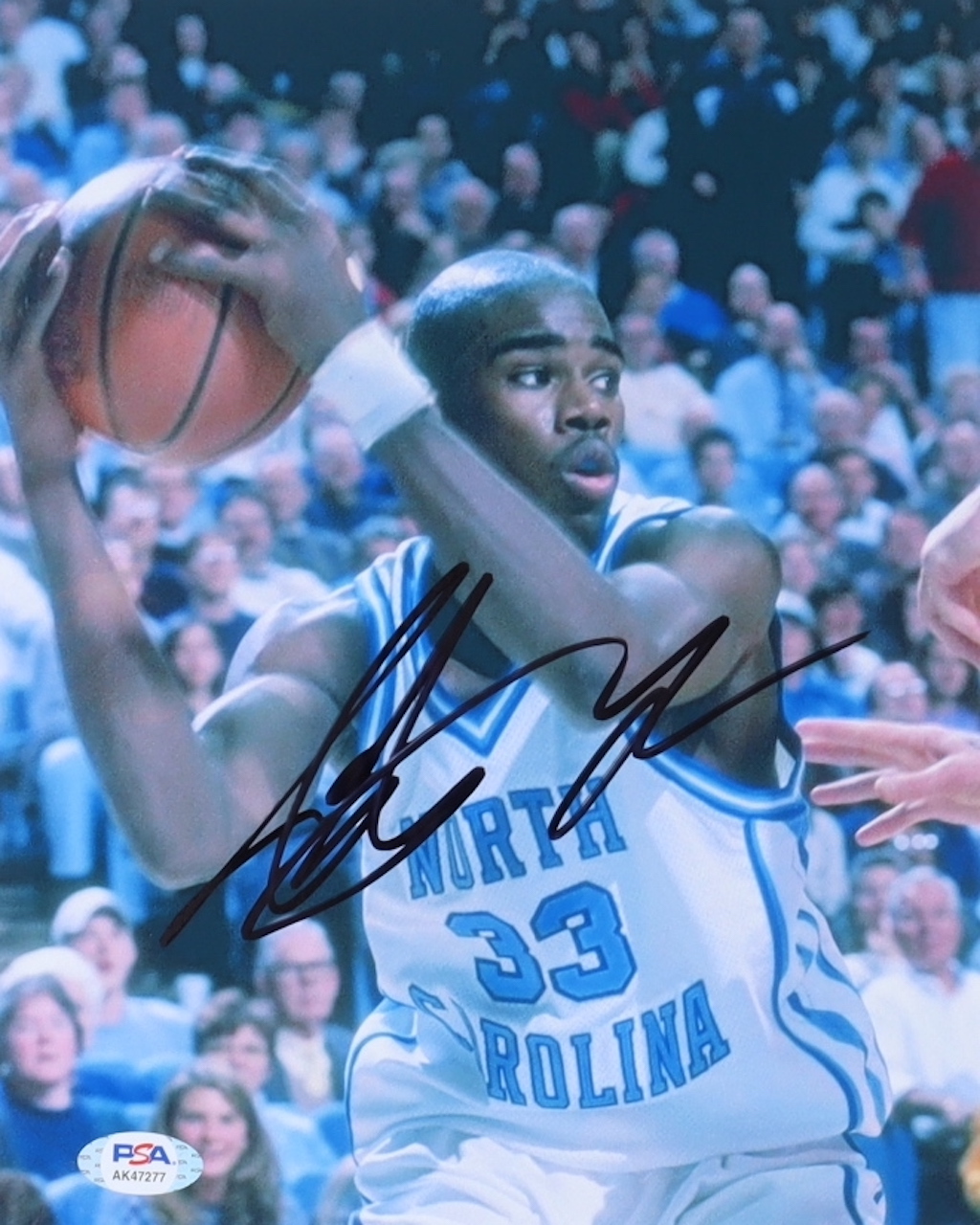 Antawn Jamison Signed North Carolina Tarheels 8x10 Photo (PSA ...