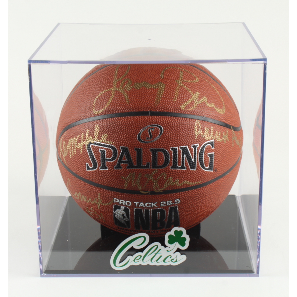 1981 Celtics Championship Basketball Team-Signed by (7) With Larry Bird ...