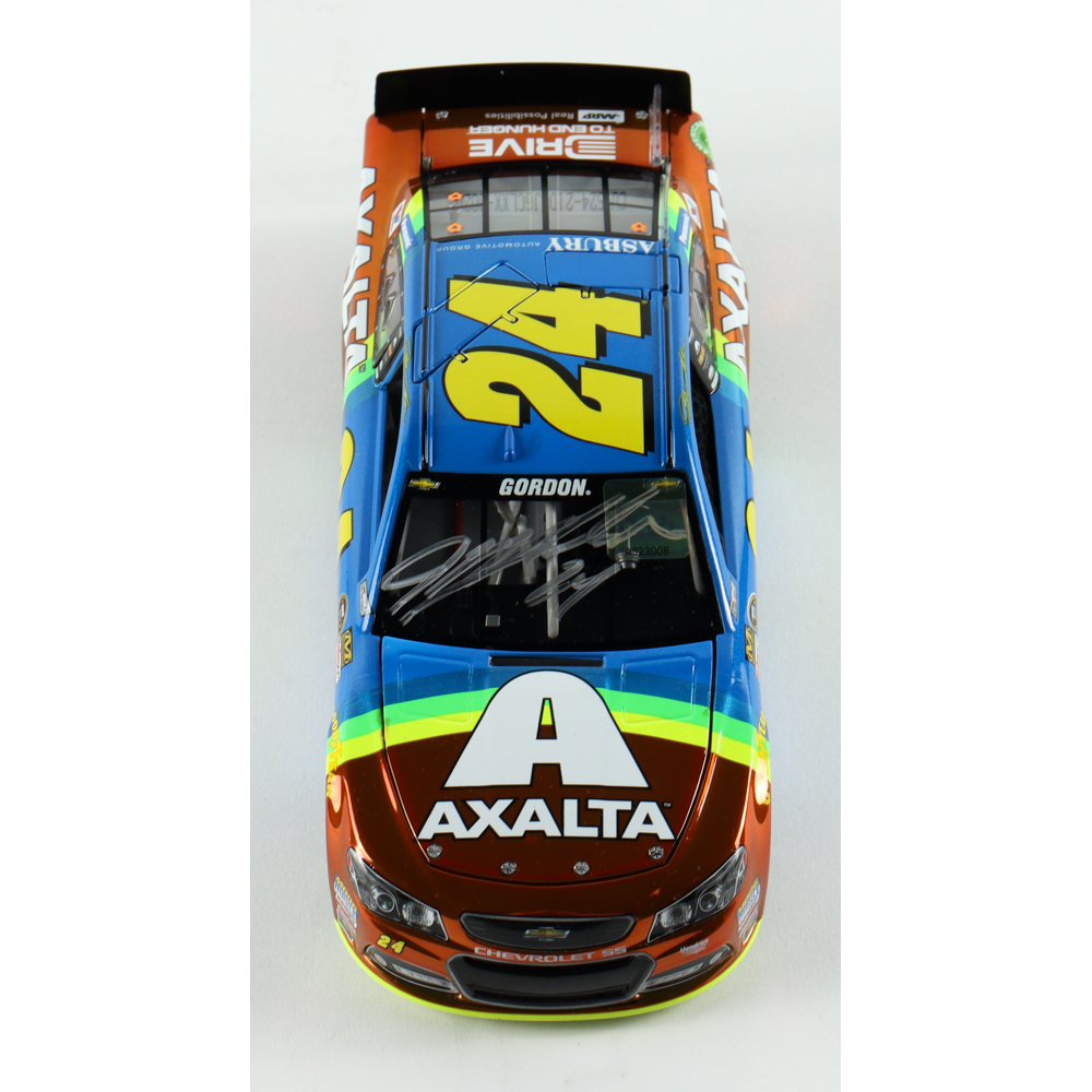 Jeff Gordon Signed LE NASCAR #24 Axalta Rainbow 2015 SS - ARC Color ...