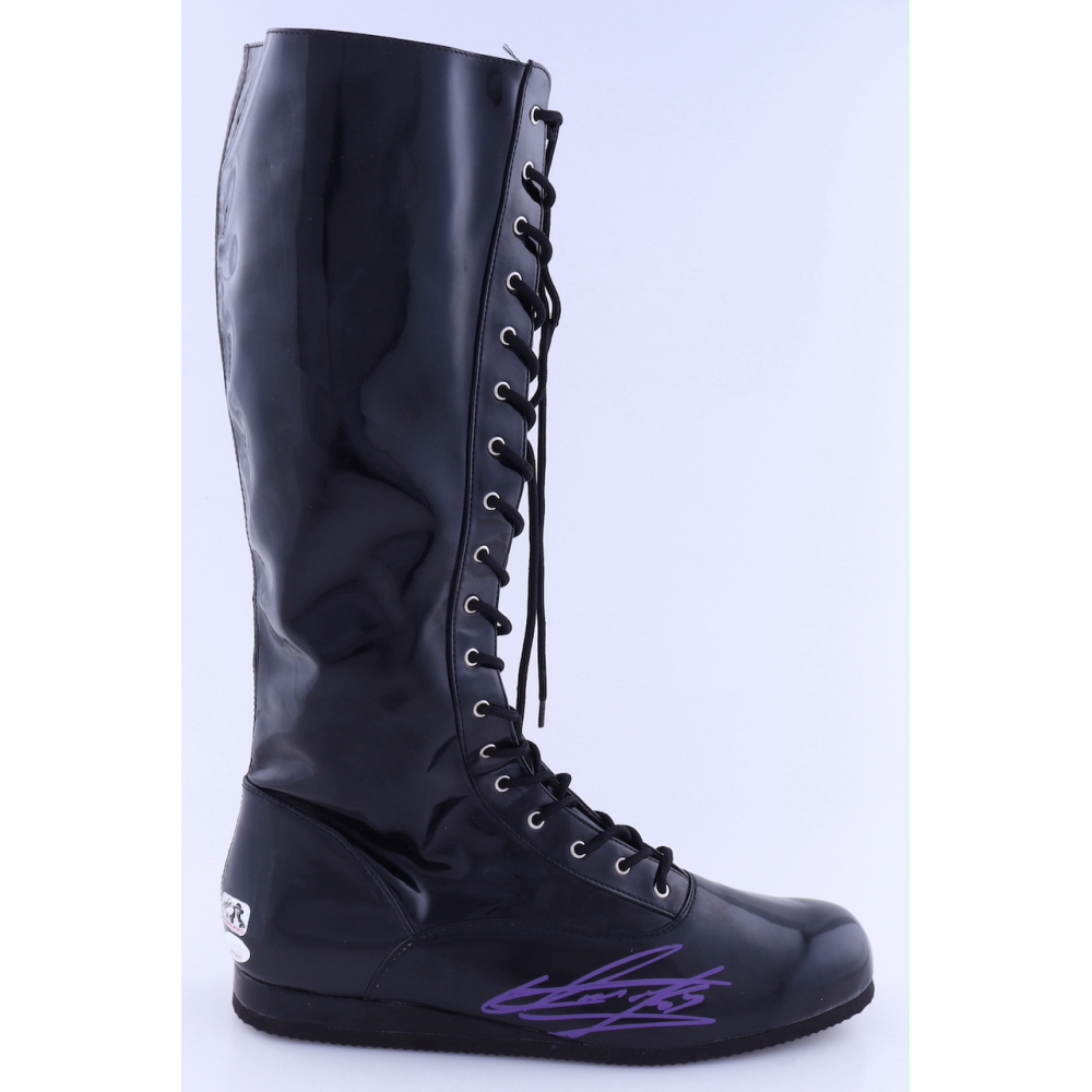 The Undertaker Signed Wrestling Boot (JSA & Undertaker) | Pristine Auction
