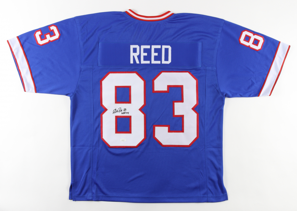 Andre Reed Signed Jersey Inscribed "HOF 14" (JSA) | Pristine Auction