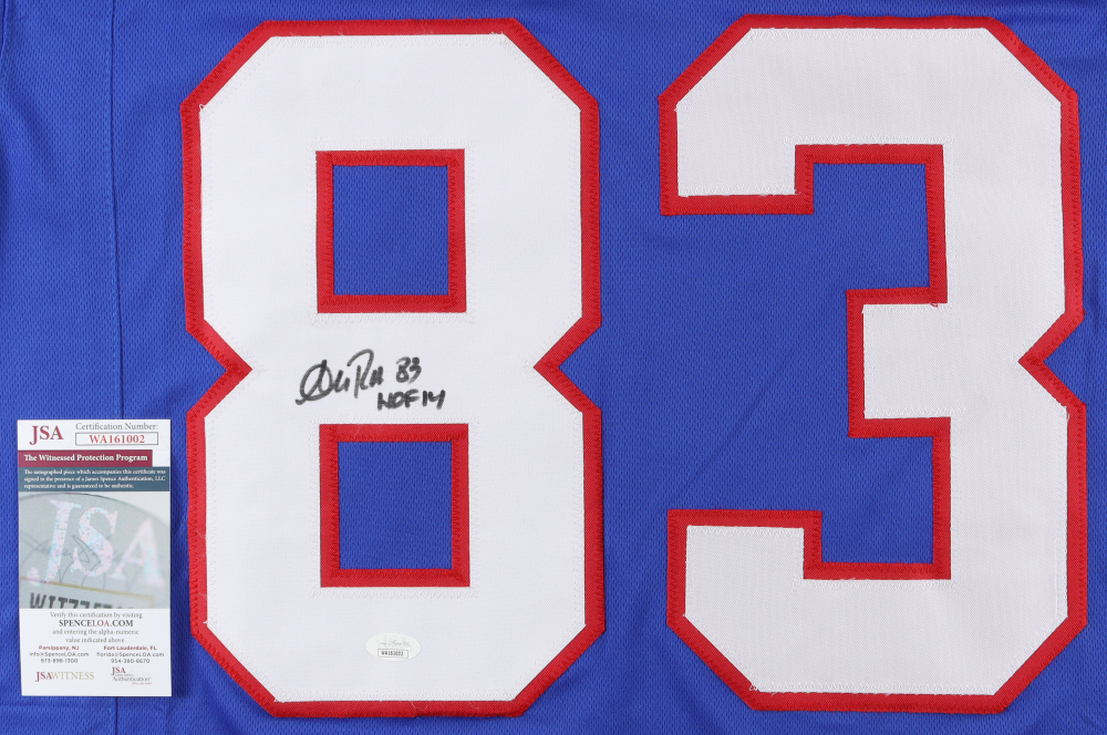 Andre Reed Signed Jersey Inscribed "HOF 14" (JSA) | Pristine Auction