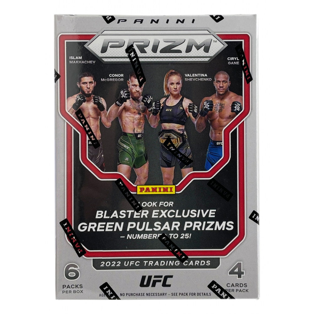 2022 Panini Prizm UFC Blaster Box with (6) Packs | Pristine Auction