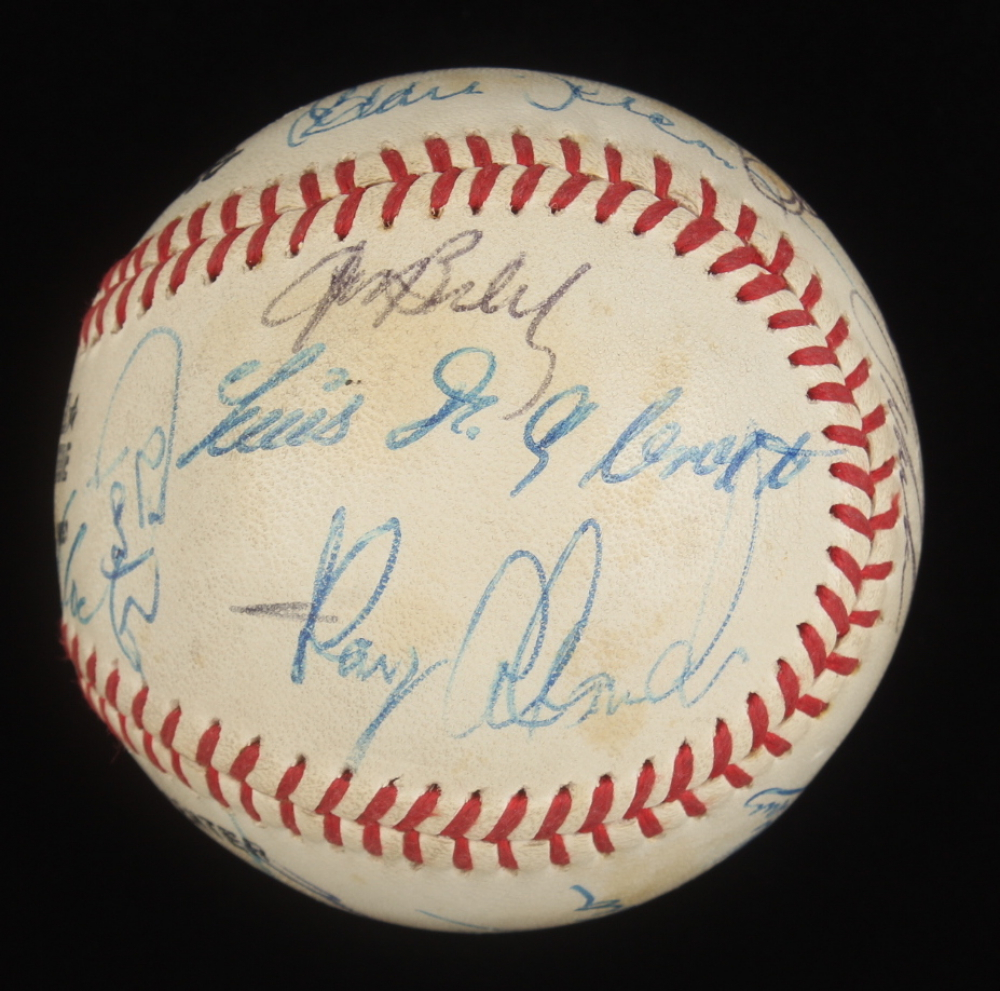 Pirates OML Baseball Team-Signed By (19) With Bill Madlock, Tony Pena ...