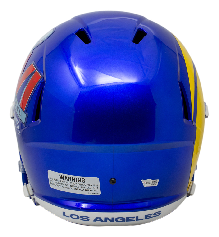 Matthew Stafford Signed Rams Super Bowl LVI Logo Full-Size Speed Helmet ...