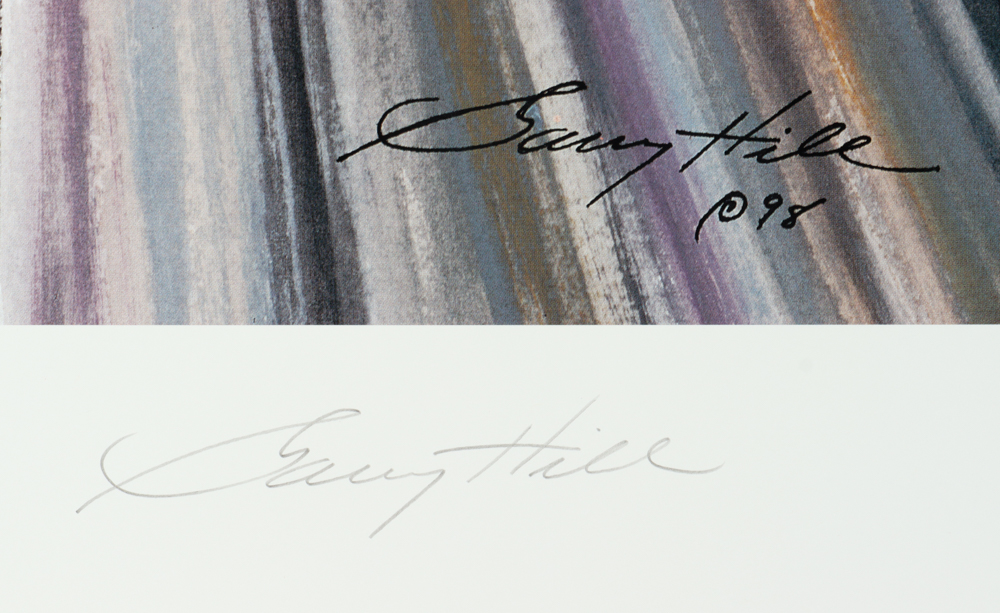 Garry Hill - LE Jeff Gordon "The Winston 1997" - Signed 21x27 ...