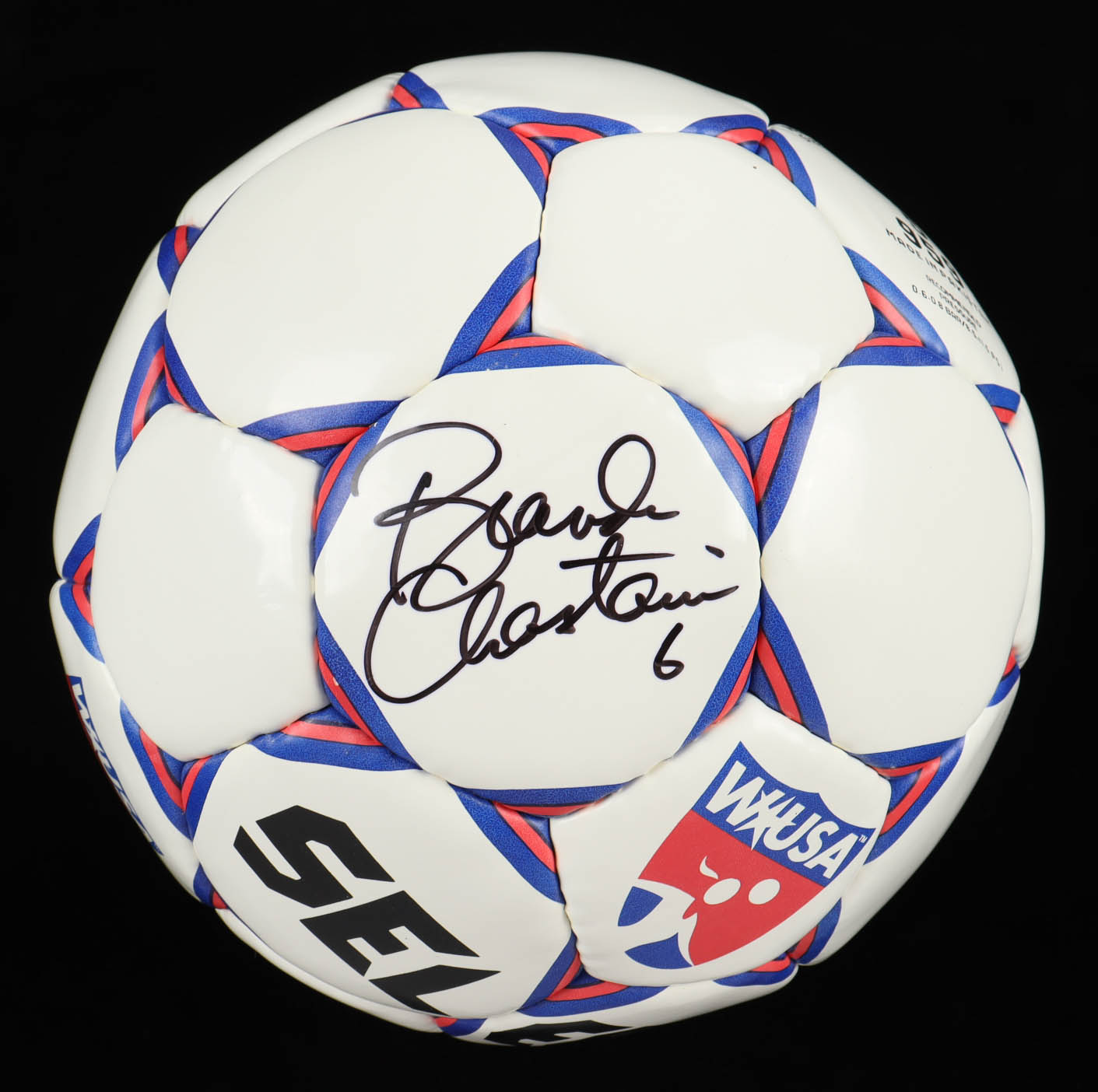 Brandi Chastain Signed WUSA Soccer Ball (Beckett) | Pristine Auction