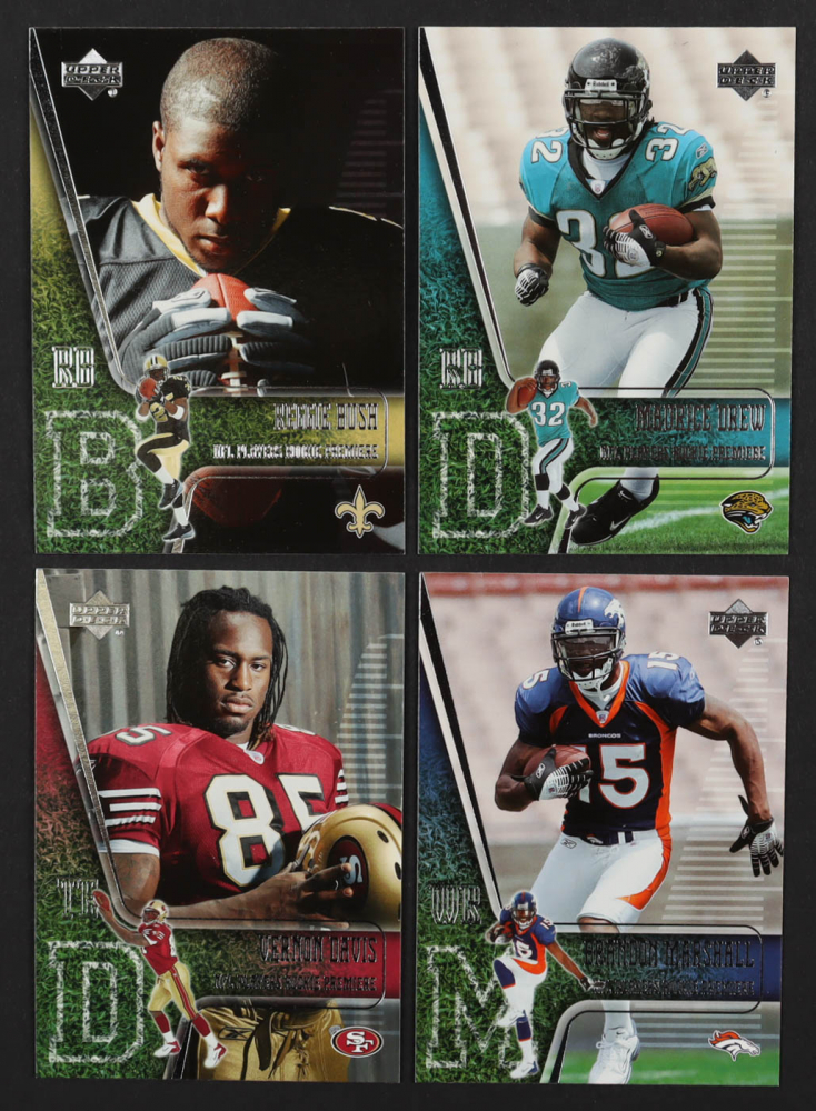 2006 Upper Deck Rookie Premiere Football Hobby Set of (30) Cards with ...