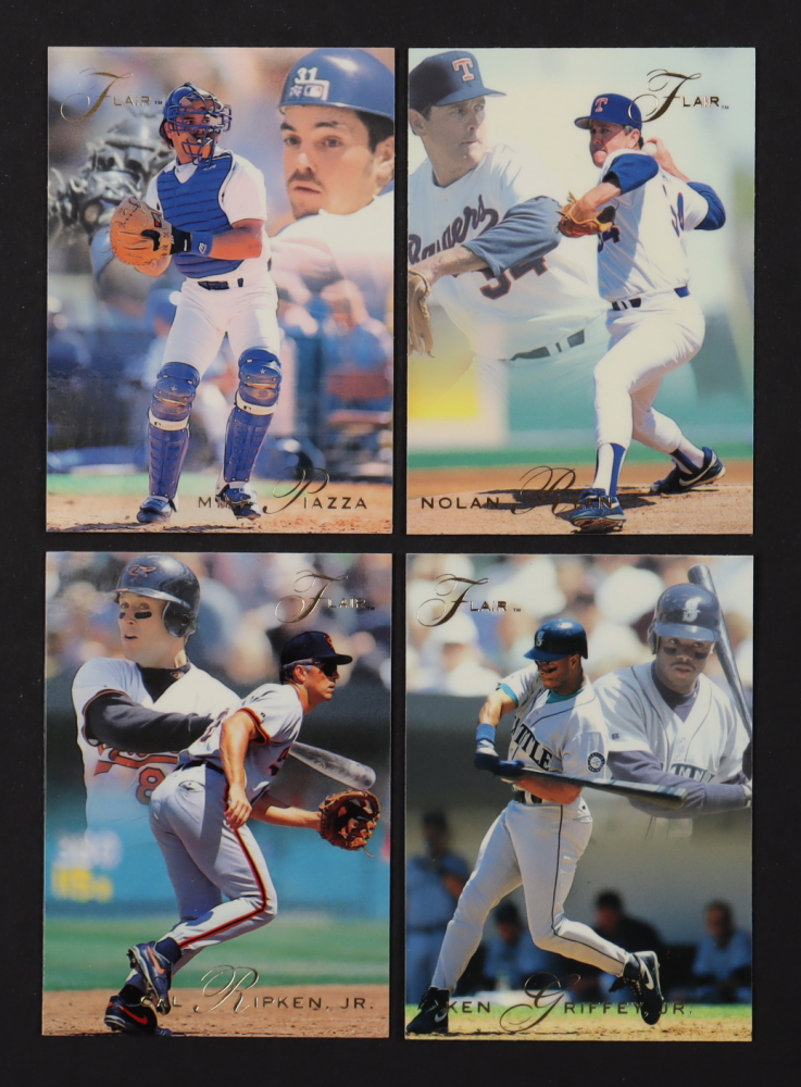 1993 Flair Baseball Complete Set of (300) Cards with Mike Piazza #75 ...