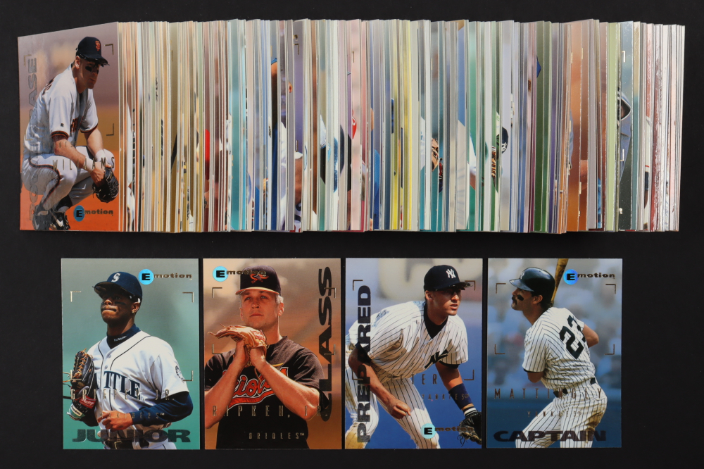 1995 Emotion Baseball Complete Set of (200) Cards with Cal Ripken #8 ...