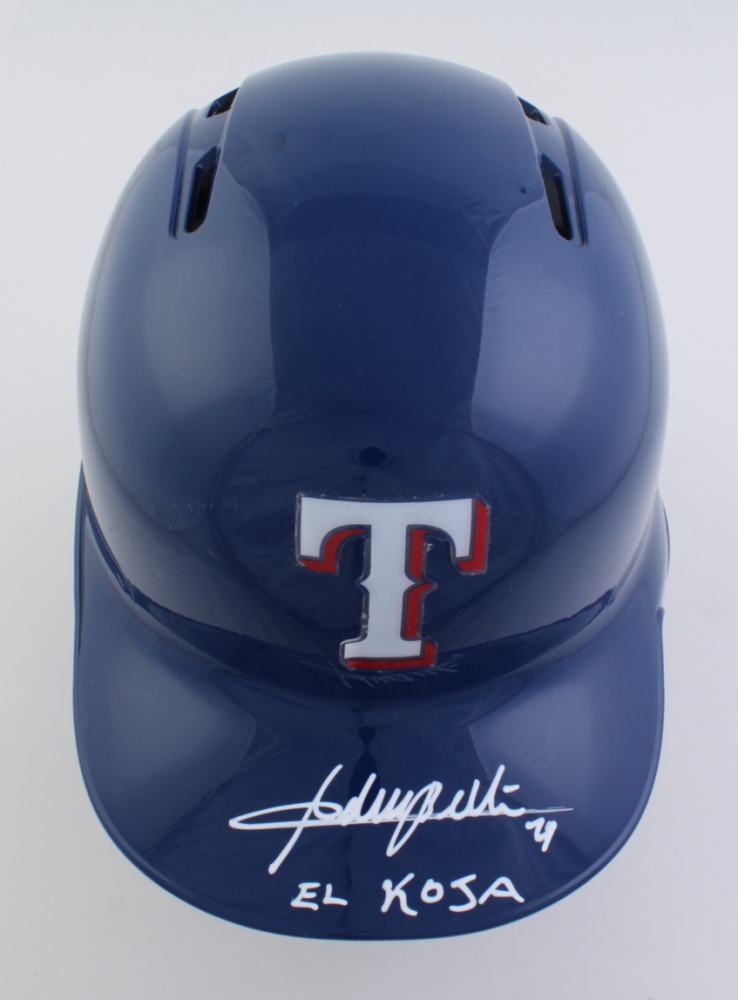 Adrian Beltre Signed Texas Rangers Helmet Inscribed "EL KOJA" (JSA ...