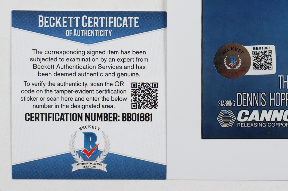 Bob Elmore Signed "The Texas Chainsaw Massacre Part 2" 11x17 Movie ...