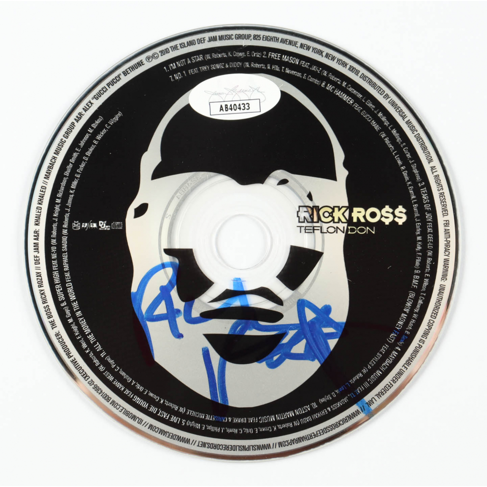 Rick Ross Signed "Teflon Don" CD (JSA) | Pristine Auction