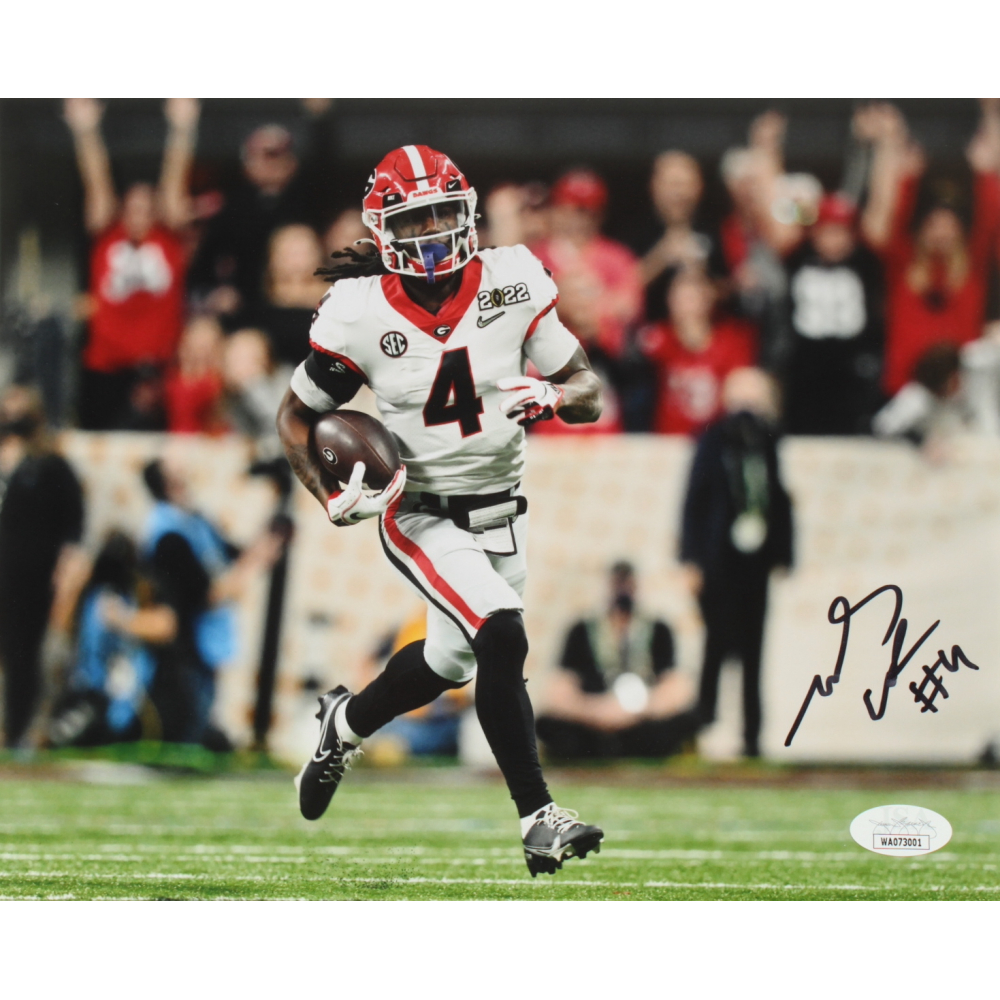 James Cook Signed Georgia Bulldogs 8x10 Photo (JSA) | Pristine Auction