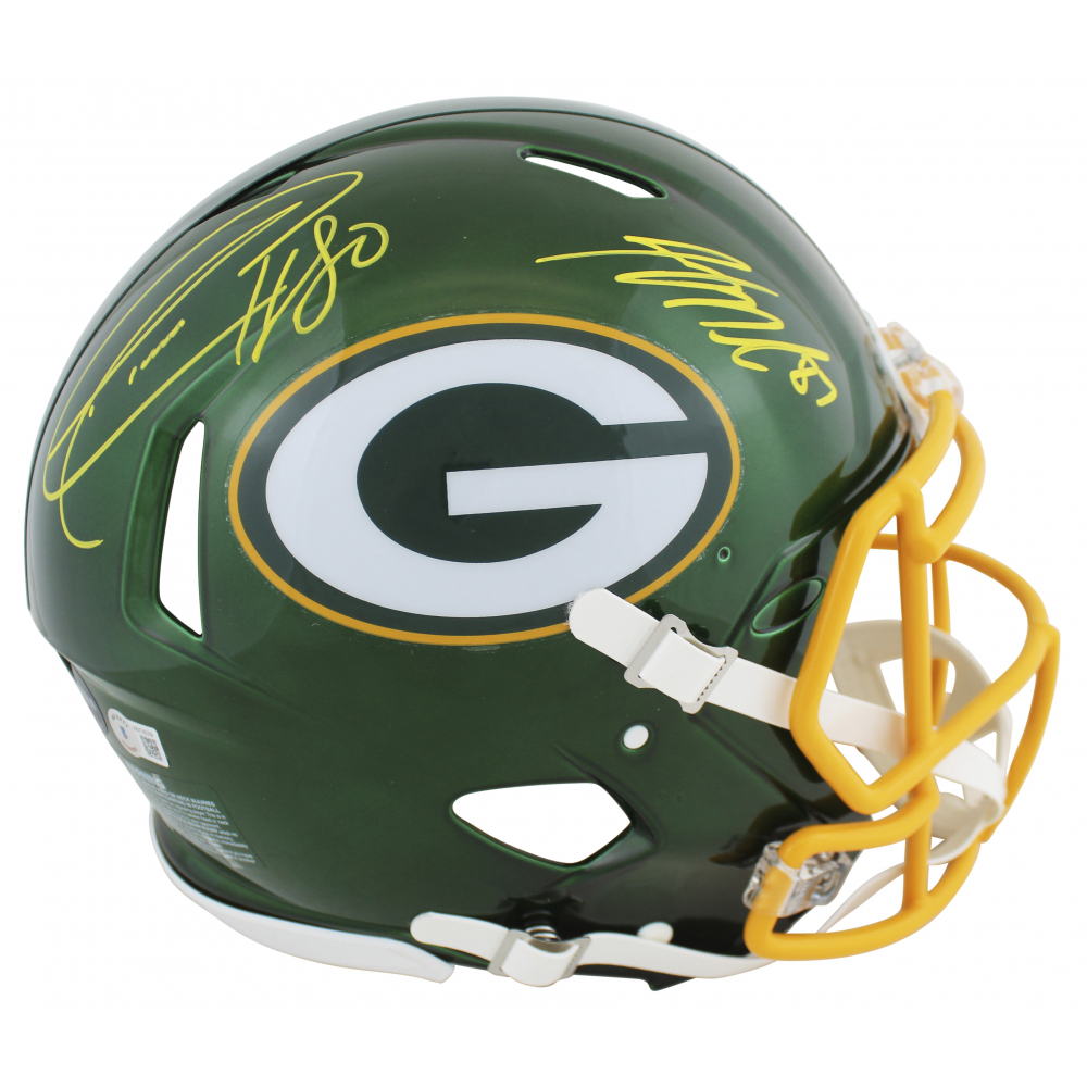 Donald Driver & Jordy Nelson Signed Packers Full-Size Authentic On ...