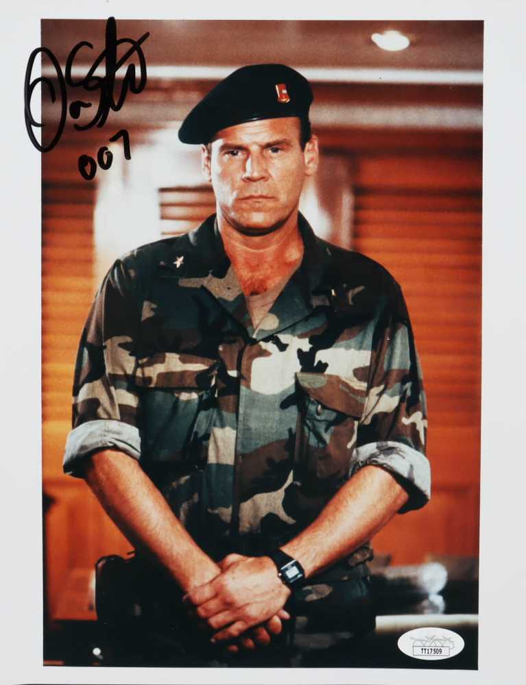 Dan Stroud Signed "Licence To Kill" 8x10 Photo Inscribed "007" (JSA ...