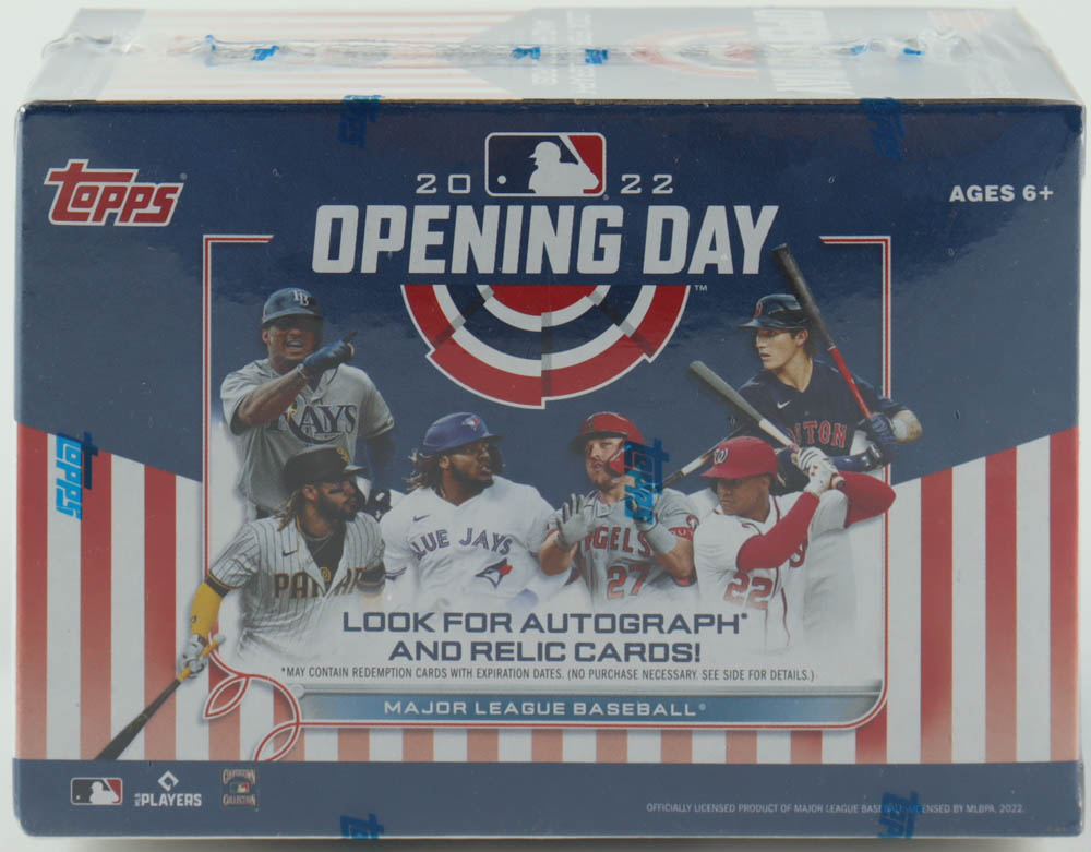 2022 Topps Opening Day Baseball Blaster Box with (22) Packs | Pristine ...
