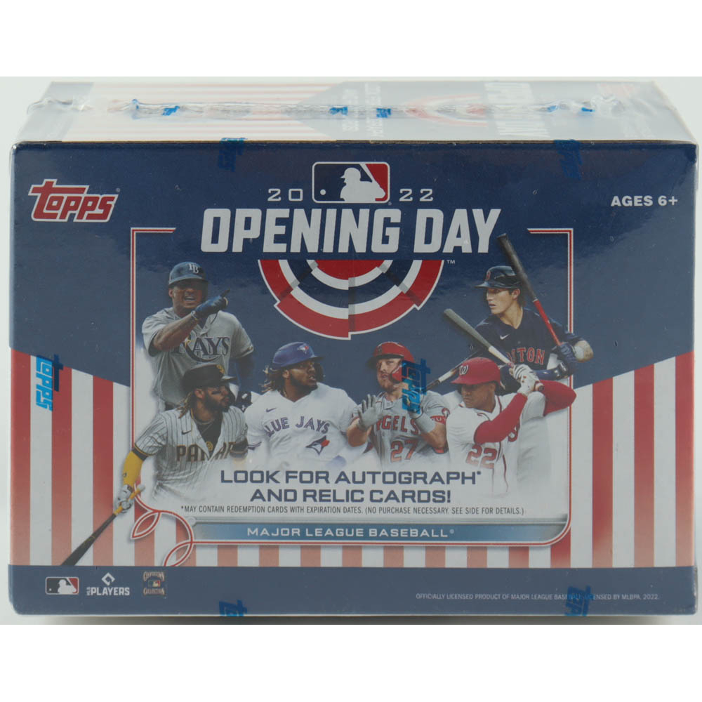 2022 Topps Opening Day Baseball Blaster Box with (22) Packs | Pristine ...