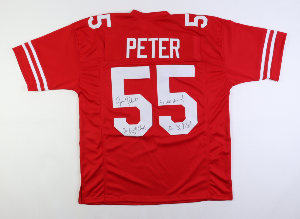 Jason Peter Signed Jersey With Multiple Inscriptions (PSA) | Pristine ...