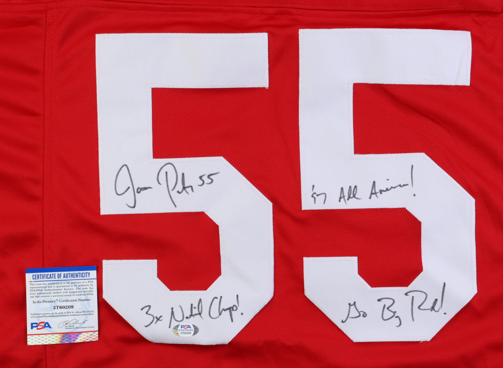 Jason Peter Signed Jersey With Multiple Inscriptions (PSA) | Pristine ...