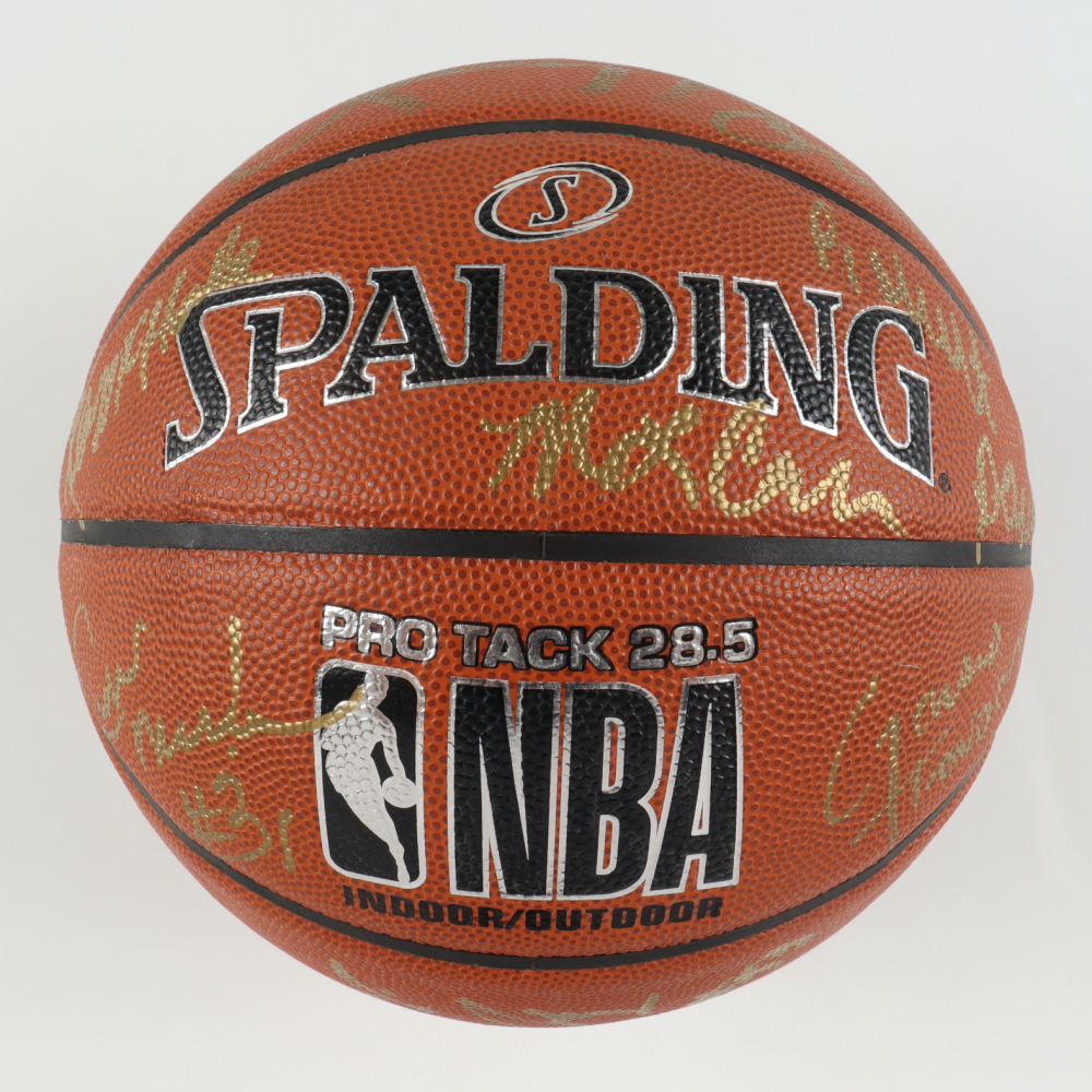 1981 Celtics Championship Basketball Team-Signed by (7) With Larry Bird ...